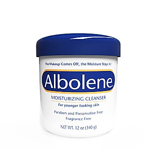 DSE Albolene Moisturizing Cleanser, Unscented, 12 Fluid Ounce