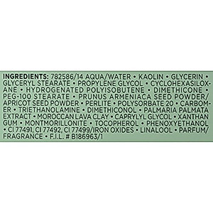 L'Oreal Paris Skincare Pure Clay Face Mask with Red Algae for Clogged Pores to Exfoliate And Refine Pores, Clay Mask, at home face mask, 1.7 oz.