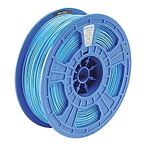 Dremel DigiLab PLA-BLU-01 3D Printer Filament, 1.75 mm Diameter, 0.75 kg Spool Weight, Color Blue, RFID Enabled, New Formula and 50 Percent More per Spool