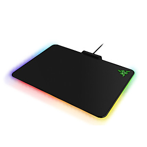 Razer Firefly Chroma Cloth Gaming Mouse Pad: Customizable Chroma RGB Lighting
