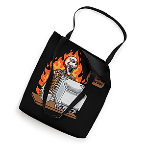 I Hope This Email Finds You Well Halloween Work Coffee Tote Bag