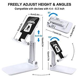 Bigfoot UFO Cell Phone Stand Foldable Tablet Holder Adjustable Cradle Desktop Accessories for Desk