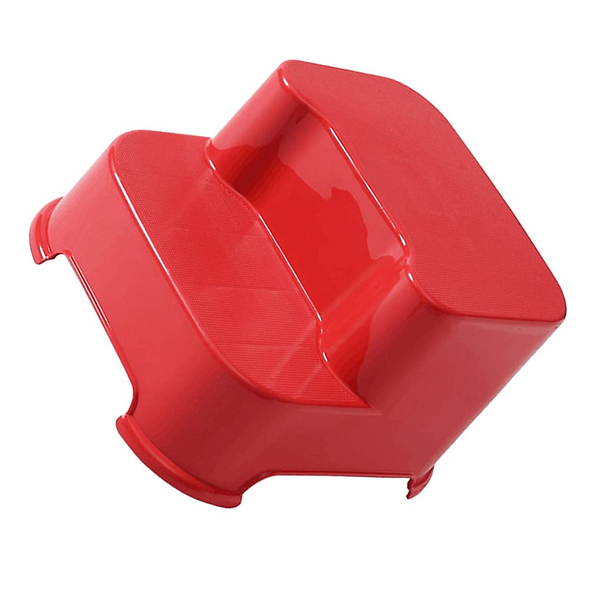 Toyvian Two Step Step Stools Toilet Potty Training Stool Non- Slip Foot Stool Bedside Step Stool for Kitchen Bathroom Bedroom Red