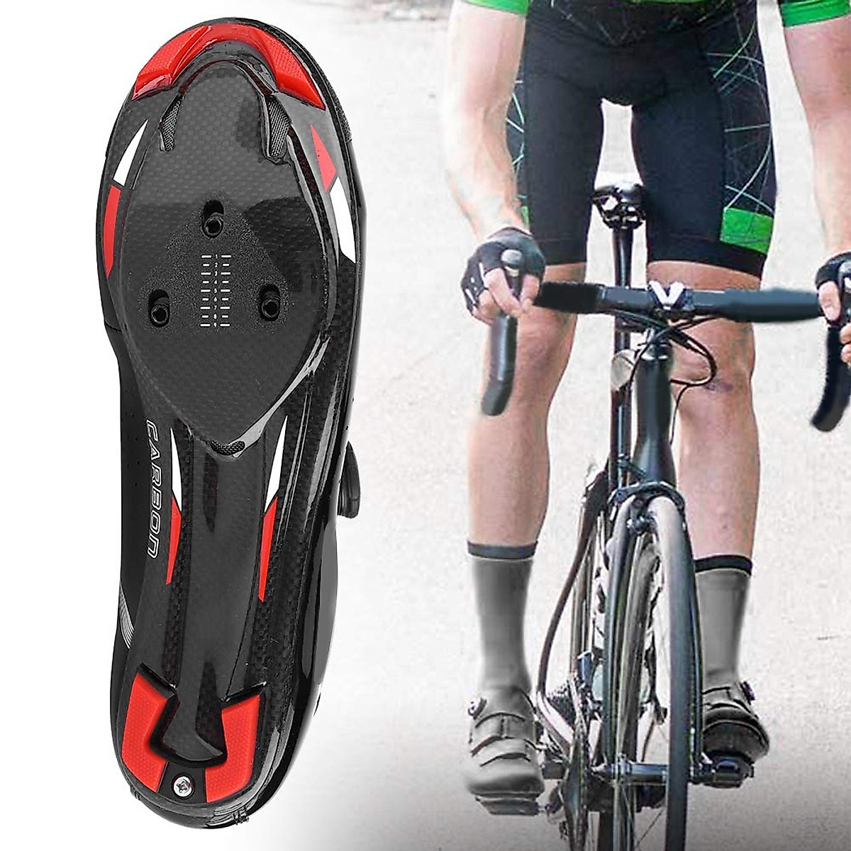 Carbon Fiber Road Cycling Bike Shoes