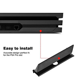 Tihebeyan HDD Hard Drive Slot Cover Door Flap for PS4 Pro