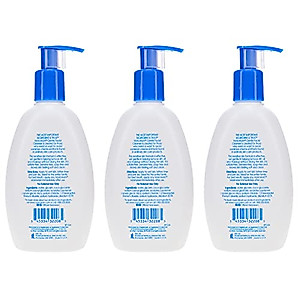 Vanicream Gentle Facial Cleanser for Sensitive Skin, 8 Oz (Pack of 3), Unscented, 24 Fl Oz