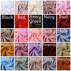 Stretchy Waffle Fabric by The Yard Waffle Knit Polyester Stretch Spandex 60 inches Wide - Solid Colors - 1 Yard (Black)