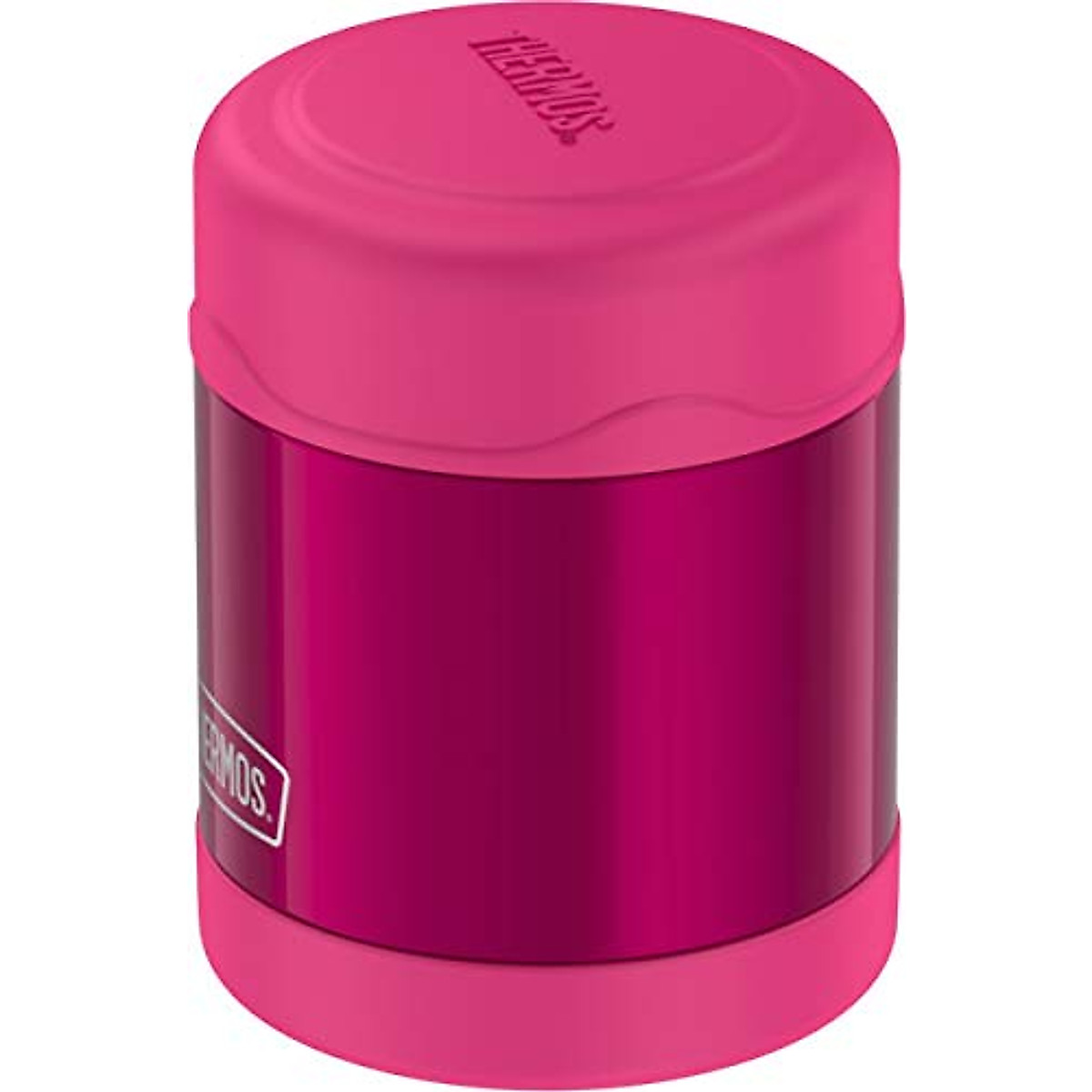 THERMOS FUNTAINER 10 Ounce Stainless Steel Vacuum Insulated Kids Food Jar, Pink