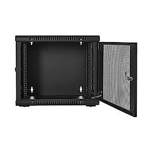 V7 RMWC9UV450-1N Rack Mount Wall Cabinet Enclosure 9U Vented