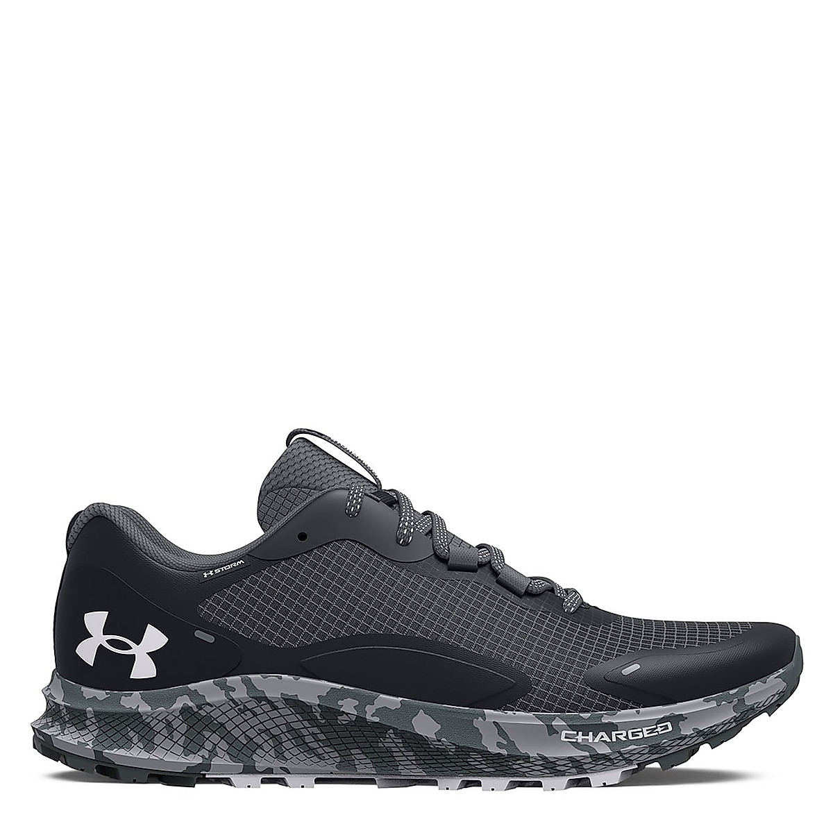 Under Armour Men's Charged Bandit 2 SP, Black/White, 13 Medium US