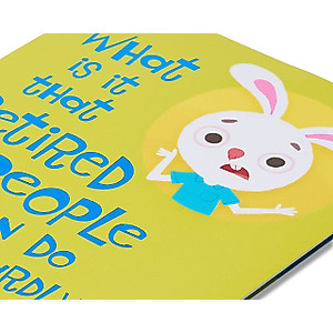 American Greetings Funny Retirement Card (Monday Mornings)