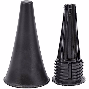 Jiayouy Black Portable Clarinet Stand Holder Foldable Support Metal 5-Leg Stand Wind Instrument Accessory