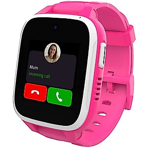 XPLORA XGO 3 - Watch Phone for Children (4G) - Calls, Messages, Kids School Mode, SOS Function, GPS Location, Camera and Pedometer – (Subscription Required) (Pink)