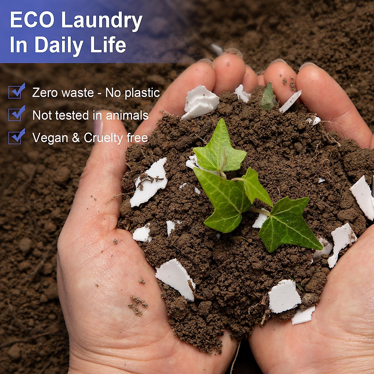 Binbata Laundry Detergent Sheets, 200 Loads Fresh Linen Scent Hypoallergenic Eco-Friendly Laundry Sheets, Biodegradable Plastic Free Liquidless Laundry Sheets Detergent Suitable for Sensitive Skin