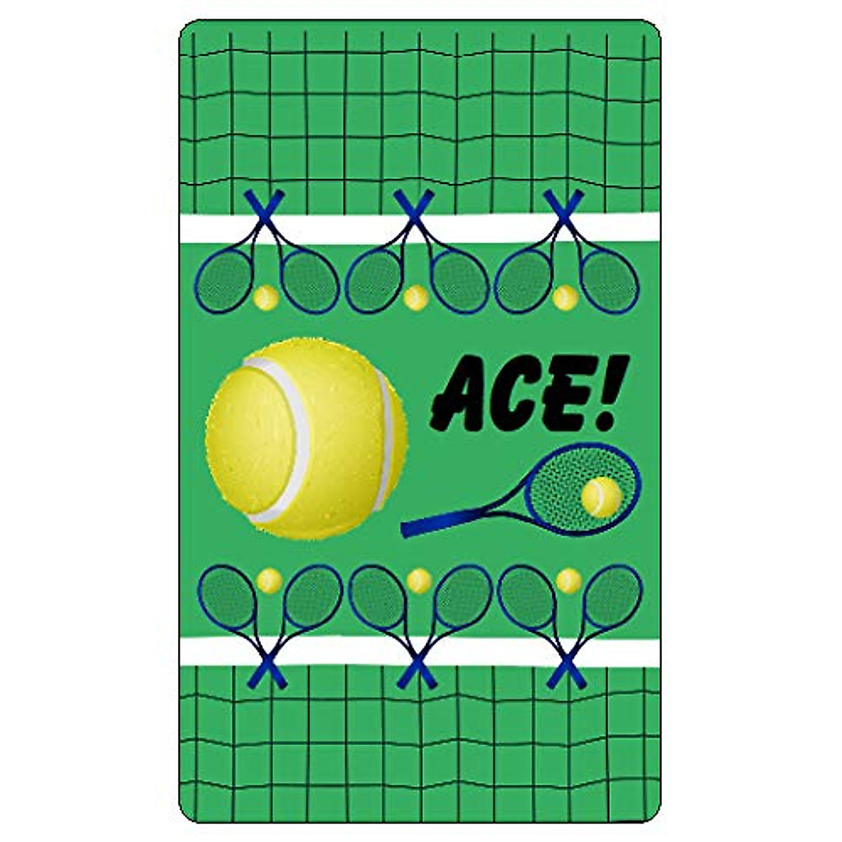 60 Sports Tennis Miniature Candy Bar Wrapper, Mini Candy Bar Stickers for Birthday Party, Baby Shower, Wedding, Graduation, or Any Family Event Decorations, Candy Not Included.