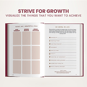 Daily Gratitude Journal for Women - Daily Affirmation & Mindfulness - Goal Planning with Self Reflection Pages - Gratefulness & Wellness Planner - Boost Positivity & Thankfulness