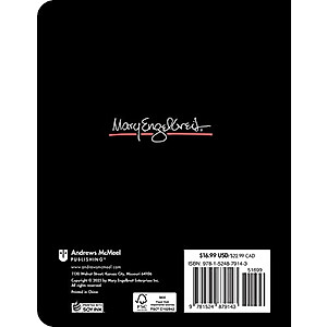 Mary EngelDark 12-Month 2024 Monthly/Weekly Planner Calendar