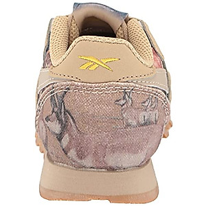 Reebok Baby Classic Leather Sneaker, National Geographic/Utility Beige/Soft Camel, 4 US Unisex Infant
