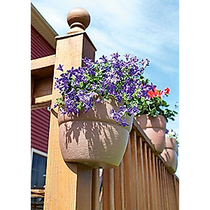 EMSCO Bloomers Post Planter – Both Permanent and Temporary Installation Options – Garden in Untraditional Spaces – Sand