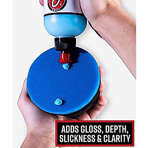 Adam’s Hand Polish Paint Revive | Ultimate Top Coat Polish & Glaze Infused with Polymer Protection Wax Sealant | Correct, Finish, & Protect New Mirror Like Finish All-in-One Formula (12oz)