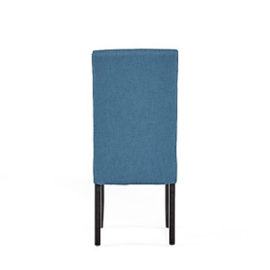 Christopher Knight Home Pertica Fabric Dining Chairs, 2-Pcs Set, Blue