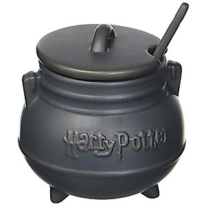 Harry Potter - 48013 Harry Potter Cauldron Soup Mug with Spoon, Standard, Black