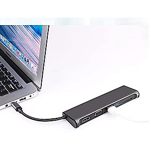 SHYPT Docking Station Expansion Notebook Type-C Docking Station Expands USB Adapter Mobile Phone Converter