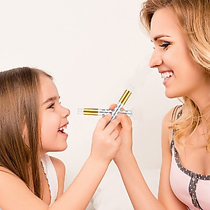 Geiserailie 30 Pcs Lash Shampoo Brushes Soap Bottle Set, 10 Eyelash Extensions Mascara Brushes 10 Peel off Blackhead Nose Cleaning Brush 10 Plastic Foam Reusable Bottle for Women(Simple,White)