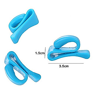 12Pcs Colorful Handbag Key Clips Holder Key Hook Key Ring Finder Hanger Organizer for Purses Bags Handbag, Random Color