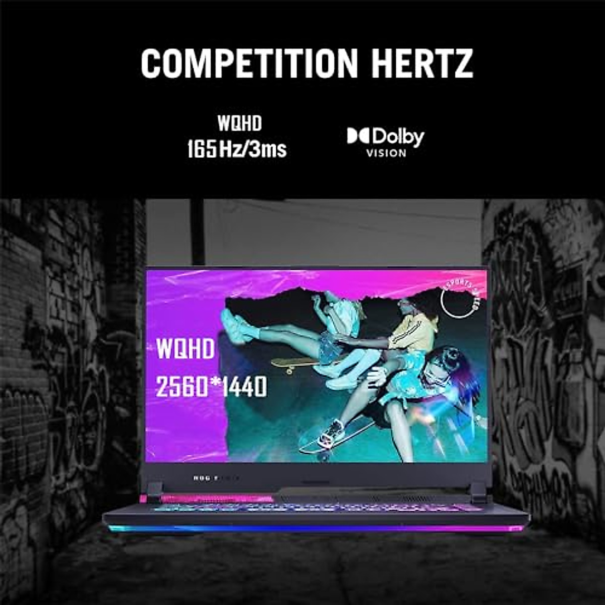 ASUS ROG Strix G15 2023 Gaming Laptop, NVIDIA GeForce RTX 3060, 15.6" 165Hz IPS Display, AMD Ryzen 7 6800H Processor, Backlit Keyboard, Windows 11 Home, with HDMI (16GB RAM | 1TB PCIe SSD)