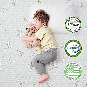 Twin Mattress, 8 inch Gel Memory Foam Mattress for a Cool Sleep & Pressure Relief, Bed in a Box for Kids Bunk Trundle Bed Daybed, Medium Firm Feel with Motion Isolating