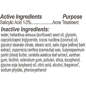 Burt's Bees Natural Acne Solutions Pore Refining Cleansing Scrub, Exfoliating Face Wash for Oily Skin, 4 Oz (Package May Vary)