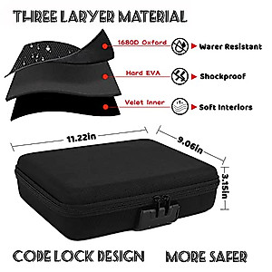 WAEKIYTL 46mm Coin Capsules with 11 Sizes Foam Gasket and Plastic Storage Organizer Box, Coin Storage Case with Lock Coin Collection Supplies for Dime,Cent,Nickel,Quarter,Silver Dollar,Half Dollar (White Foam Gasket)