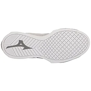 Mizuno TS-01 Women's Cross Trainer, Grey-White, 6.5