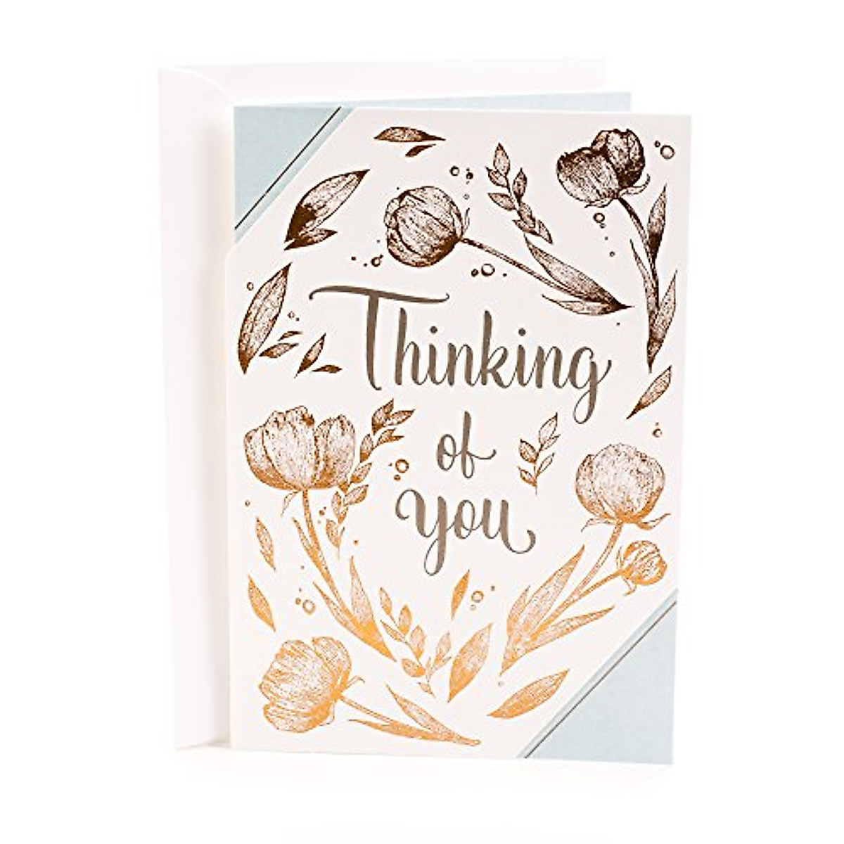 Hallmark Thinking of You Card (Brighten Your Day Flower Pattern)
