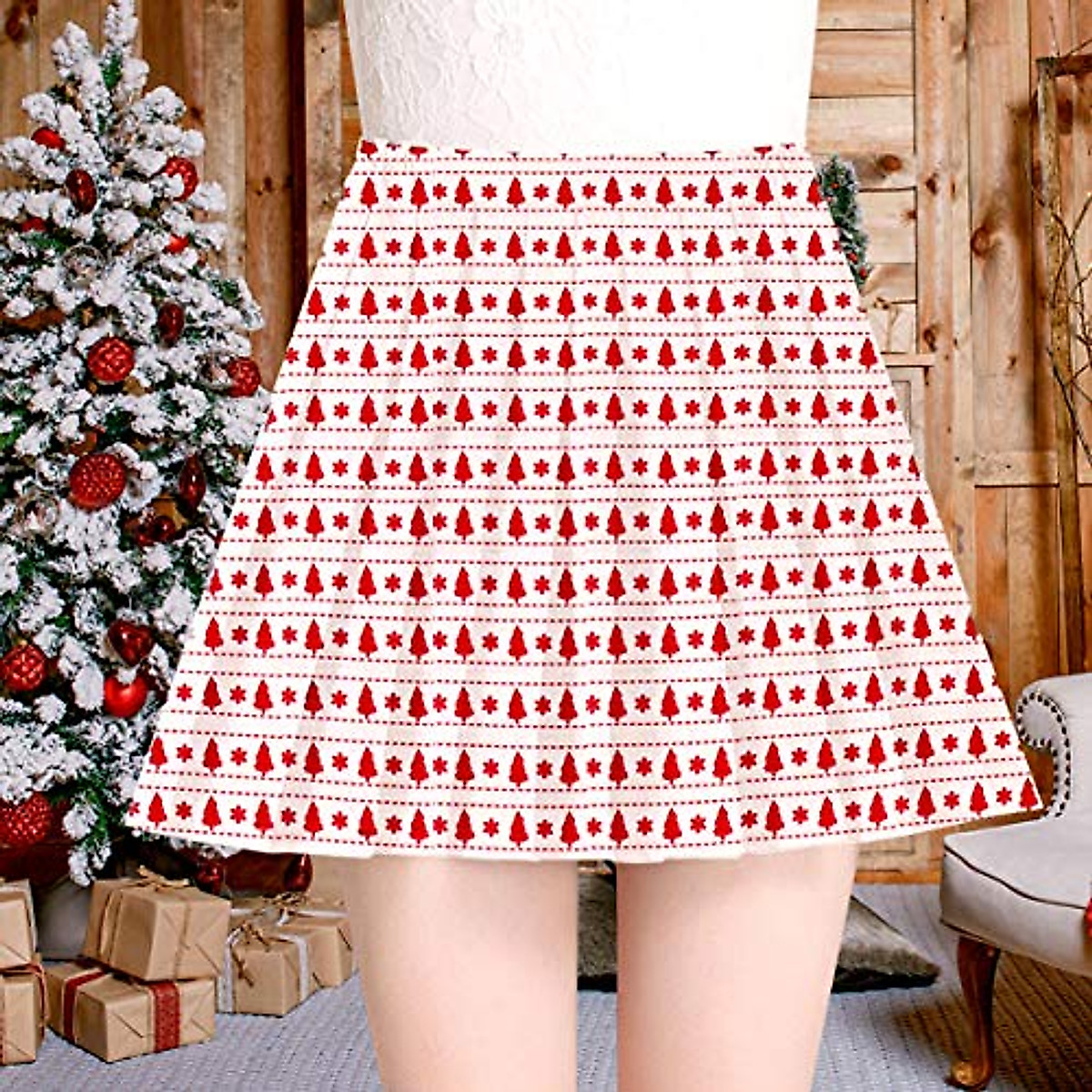 40 Pcs Christmas Cotton Fabric Square Precut Fabric Scraps Christmas Printing Quilting Fabric Squares Christmas Random Patterns Cotton Patchwork for DIY Xmas Sewing Crafting (10x10cm)