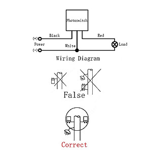 Gump's grocery AS-10 Auto On Off Street Light Switch Photo Control Sensor DC AC 12V 10A 50-60Hz