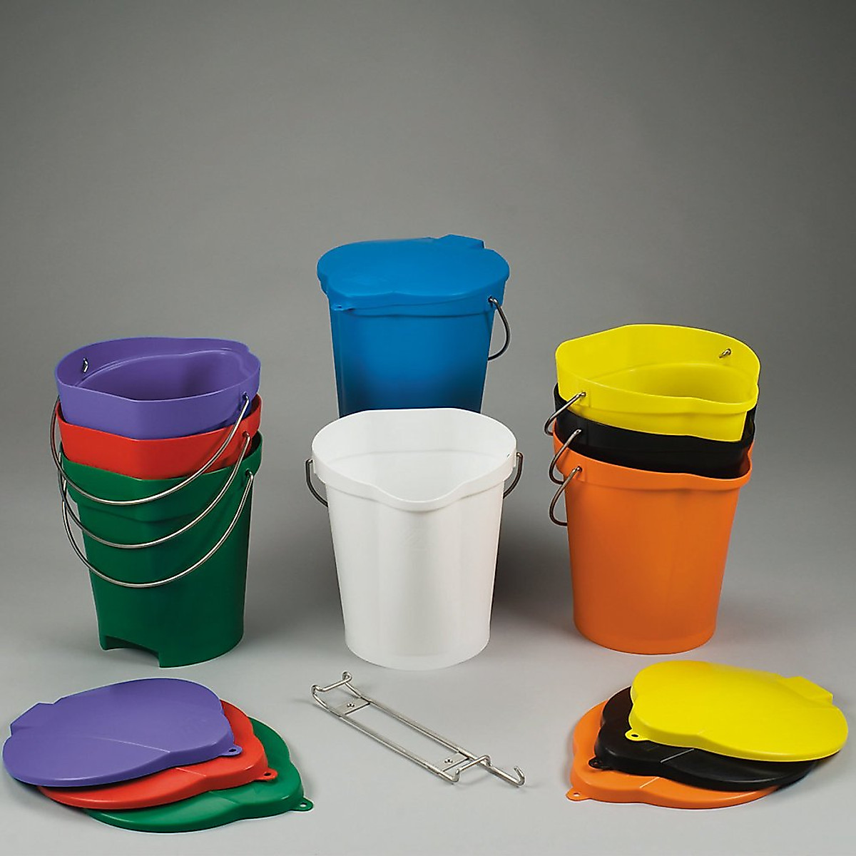 Remco Vikan Pails - 3-Gal. Capacity - White - White