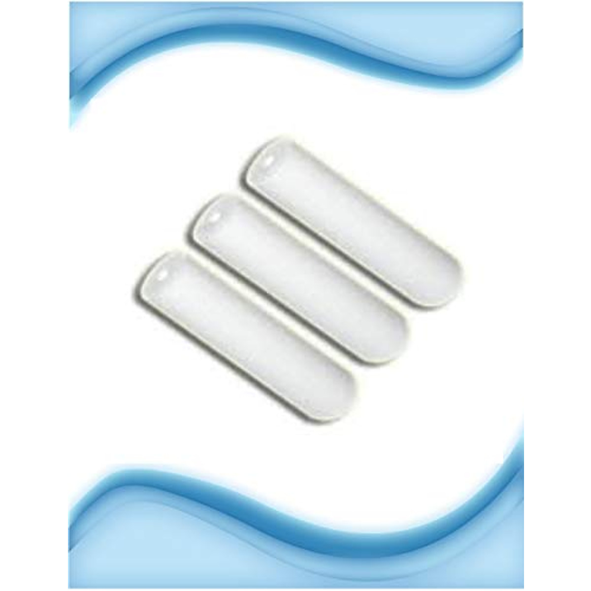 Three GE GXWH01C, GXRV10ABL, GX1S01C, GXSV10C, GXSL03C, GX1S15C, FXWTC, FXUSC, FXWPC & FXWSC Compatible Water Filters - 2.5 x 10 Inch - 5 Micron Dirt, Rust and Sediment Replacement Cartridges - by CFS