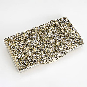 Nodykka Clutch Purses for Women Evening Bags Sparkling Shoulder Envelope Party Cross Body Handbags