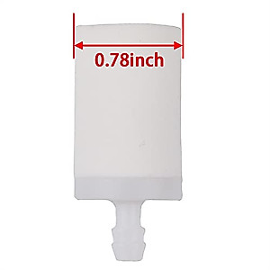 Savior 503443201 Fuel Filter for Husqvarna 36 40 41 42 45 50 51 55 55 61 66 77 232 268 272 385 395 435 435E 440E 444 450E 455 455E 460 461 480 570 570XP 570EPA 576XP Chainsaw Parts