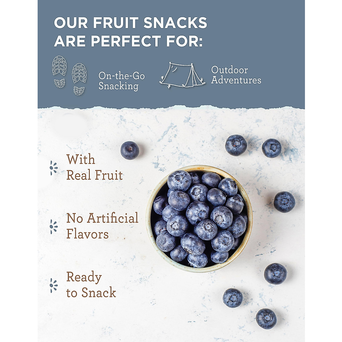 READYWISE - Simple Kitchen, Freeze-Dried Blueberries & Yogurt, Pack of 1 Vegetarian, Gluten Free, Snacks, Blueberries, Yogurt, Dried Fruit, Pre Workout, Healthy Snacks, Camping, Survival Food