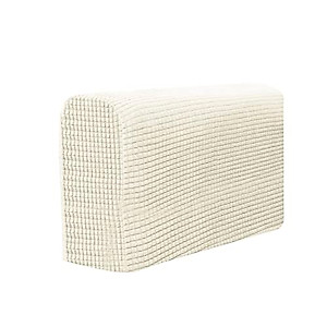 VILLCASE 2pcs green accessories electric recliner chair arm rest pads for office chairs Spandex Arm Covers furniture covers chairs armrest covers arm guard Elastic sleeve arm cuff pet set