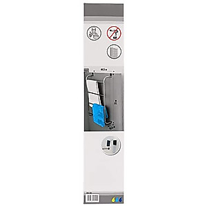 Over the Door Towel Organizer 4 Bars Metal/Chrome