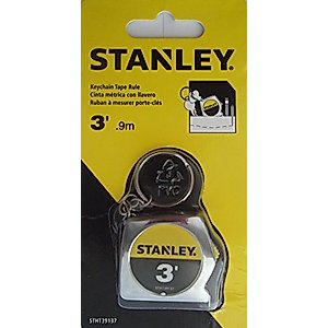 Stanley Keychain Tape Rule, 3-ft.