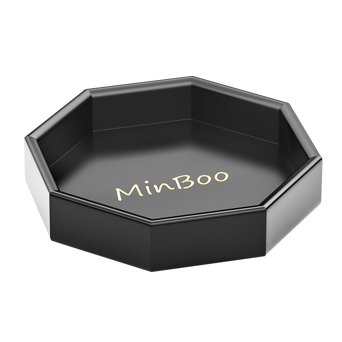 MinBoo Bamboo Lazy Susan Rotating Organizer, Bamboo Rotating Spice Racks with Turntable for Kitchen Pantry Cabinet Cupboard Table, 9 Inch