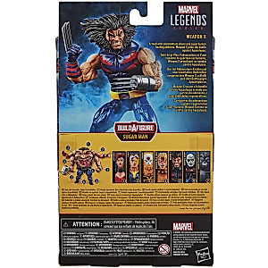 Marvel Hasbro Legends Series 6-inch Collectible Weapon X Action Figure Toy X-Men: Age of Apocalypse Collection