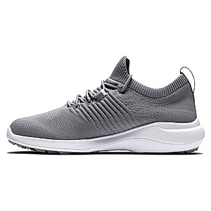 FootJoy Women's Fj Flex Xp Previous Season Style Golf Shoe, Light Grey, 10