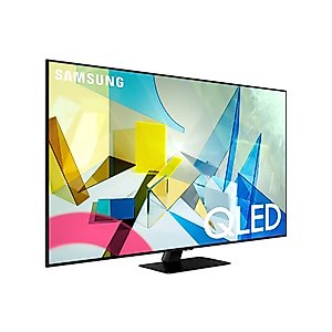 SAMSUNG 65-inch Class QLED Q80T Series - 4K UHD Direct Full Array 12X Quantum HDR 12X Smart TV with Alexa Built-in (QN65Q80TAFXZA, 2020 Model)