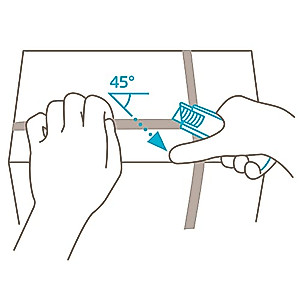 Martor 175001.02 Safety Knife Secunorm 175", Blue/Black